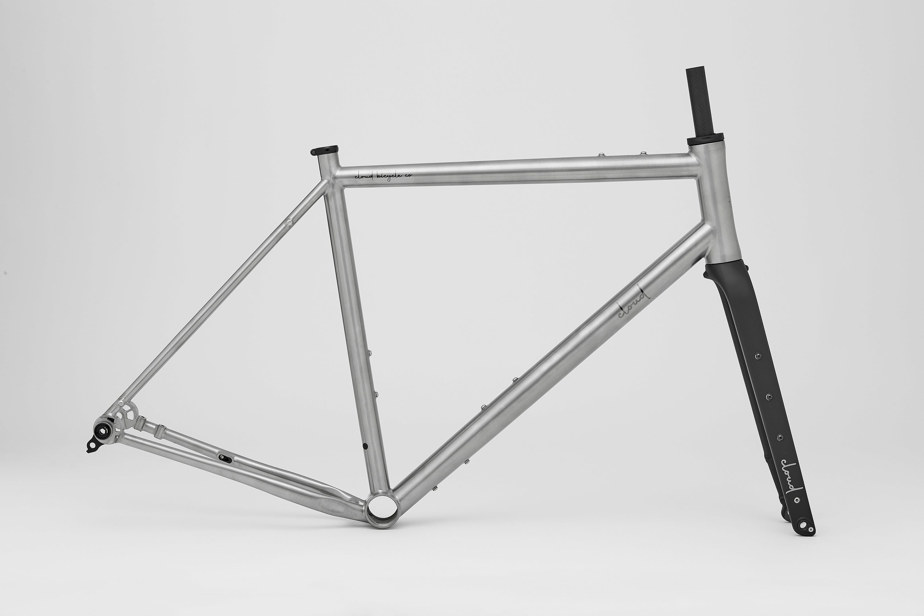 Titanium Adventure Frameset – Cloud Bicycle Co. | 55mm Rear / 60mm ...