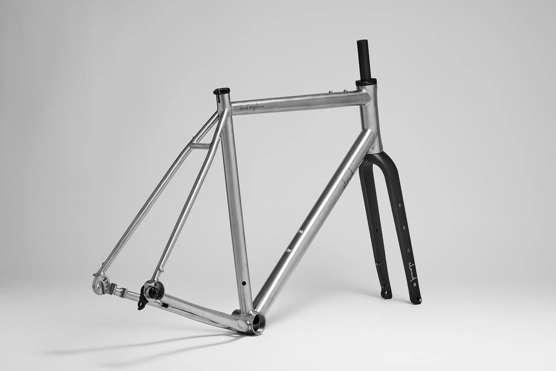 Titanium Adventure Frameset – Cloud Bicycle Co. | 55mm Rear / 60mm ...
