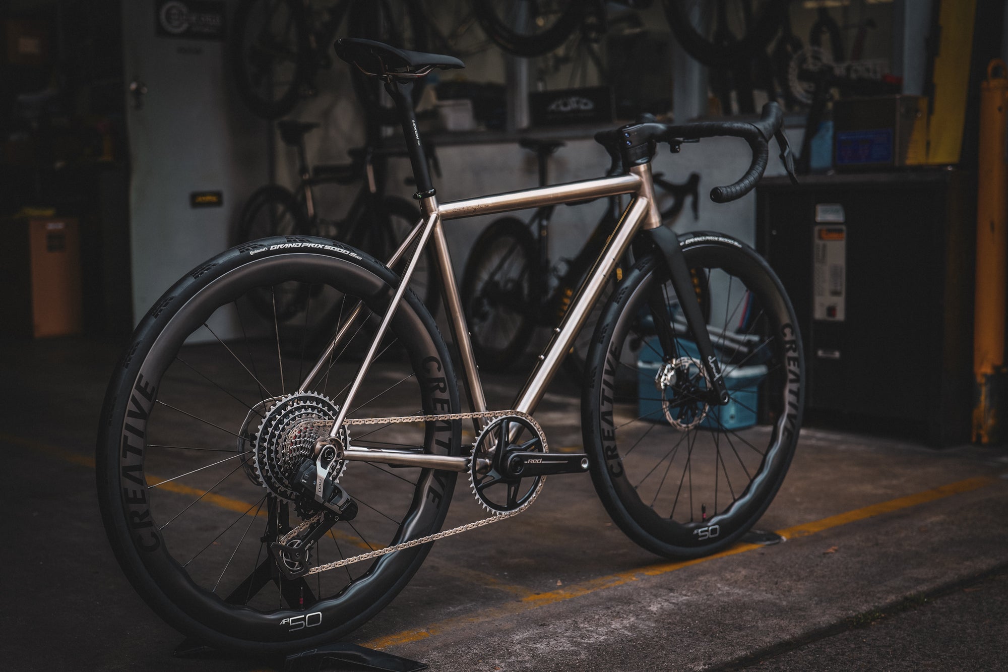 Titanium All-Road Bikes – Cloud Bicycle Co. | Lightweight. Fast. Versatile.